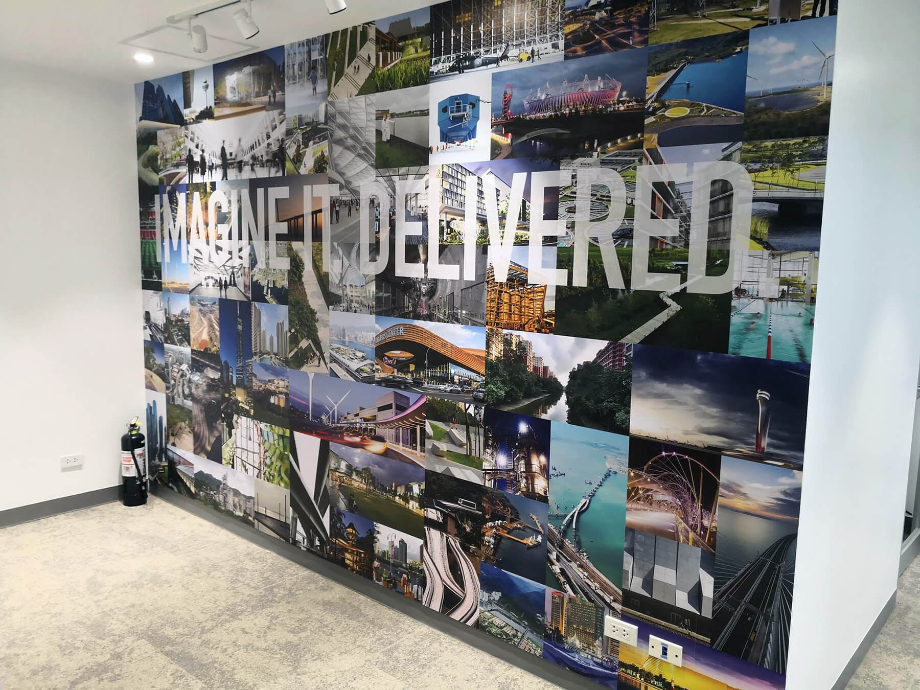 Custom Wall Mural Painting Service | Pure Color Printing